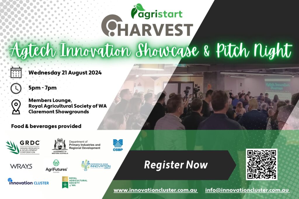 HARVEST Agtech Innovation Showcase & Pitch Night – Innovation Cluster